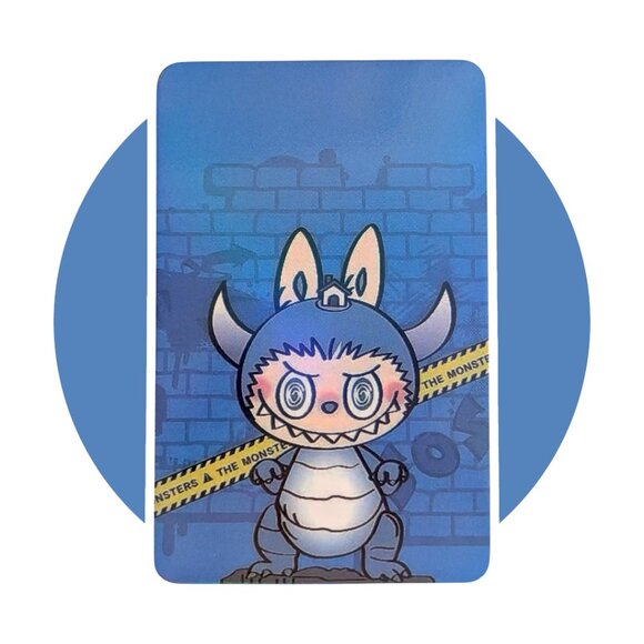 Boutique | Toys | Anime Art Trading Card Mm49 Blue Monster Troll With ...